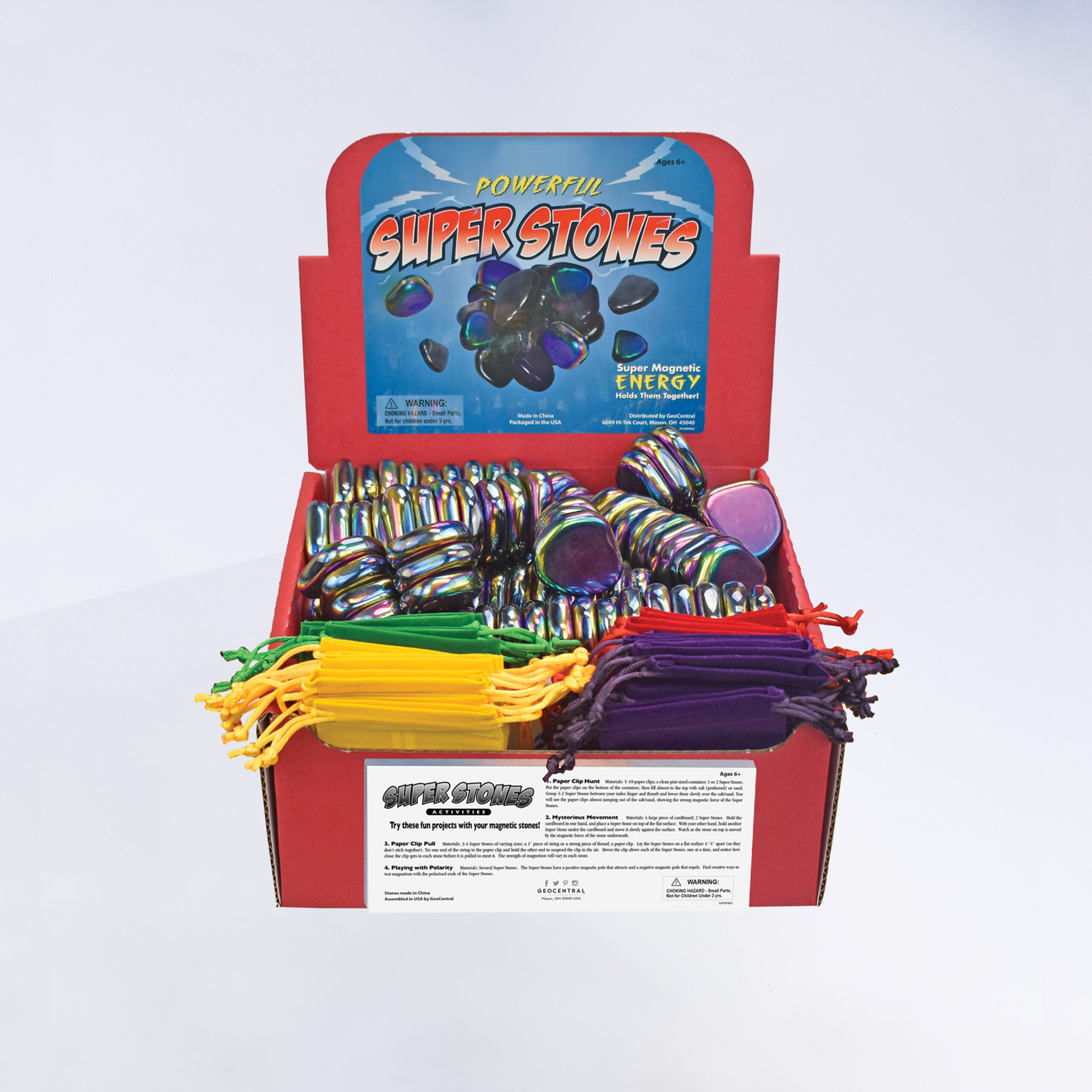 Red SuperStones Display - GeoCentral