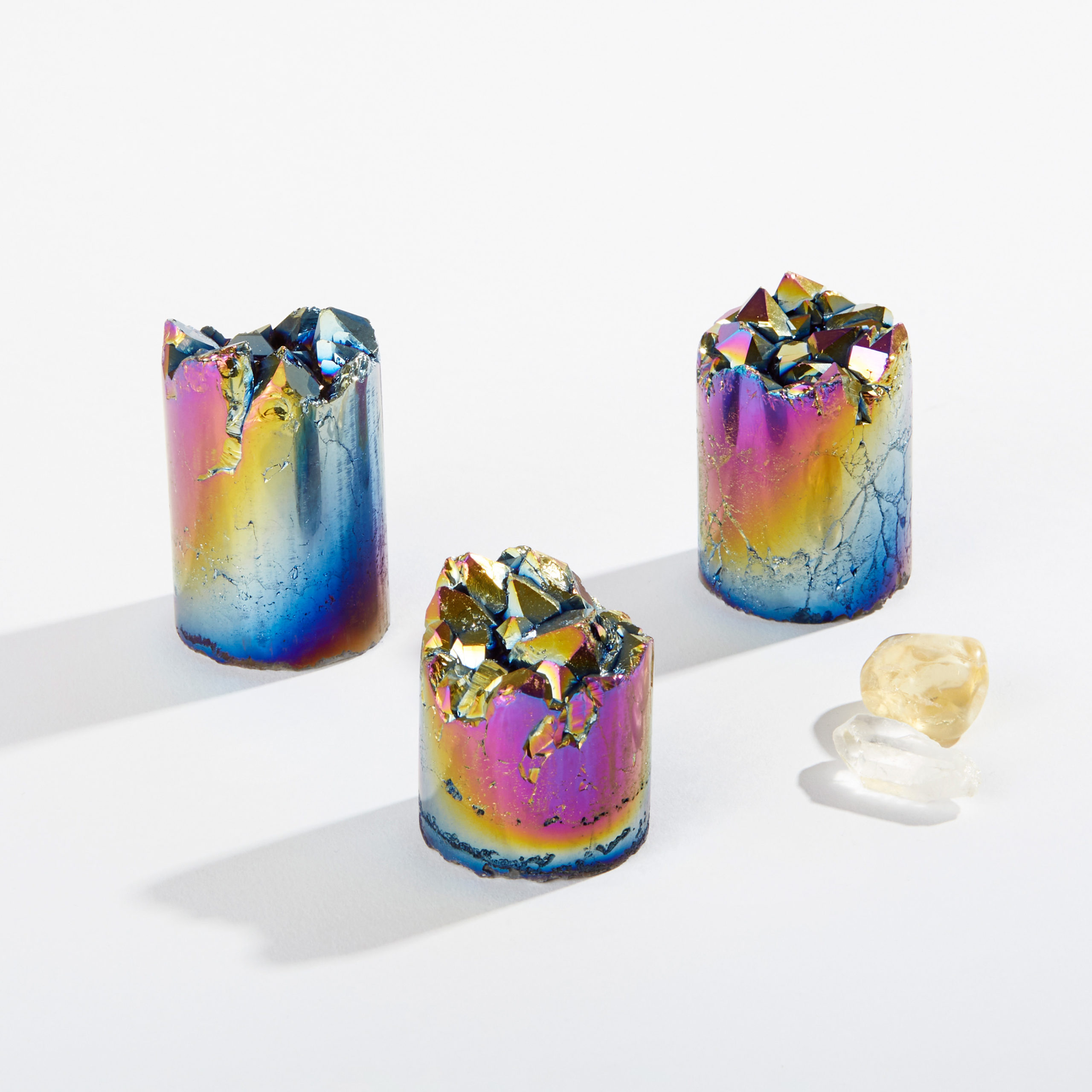 Rainbow Aura Crystal Cupcakes – GeoCentral