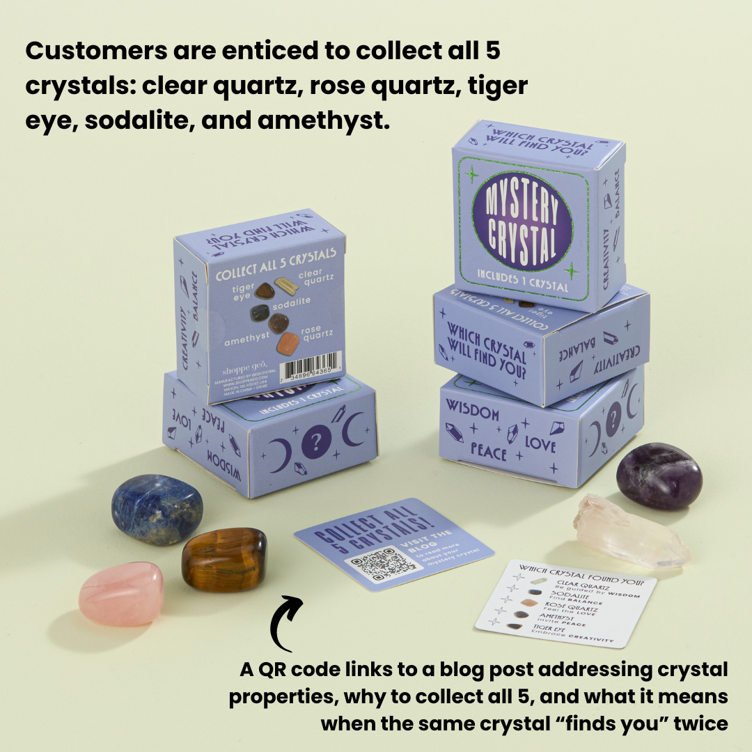 Mystery Crystal Blind Box Assortment - GeoCentral