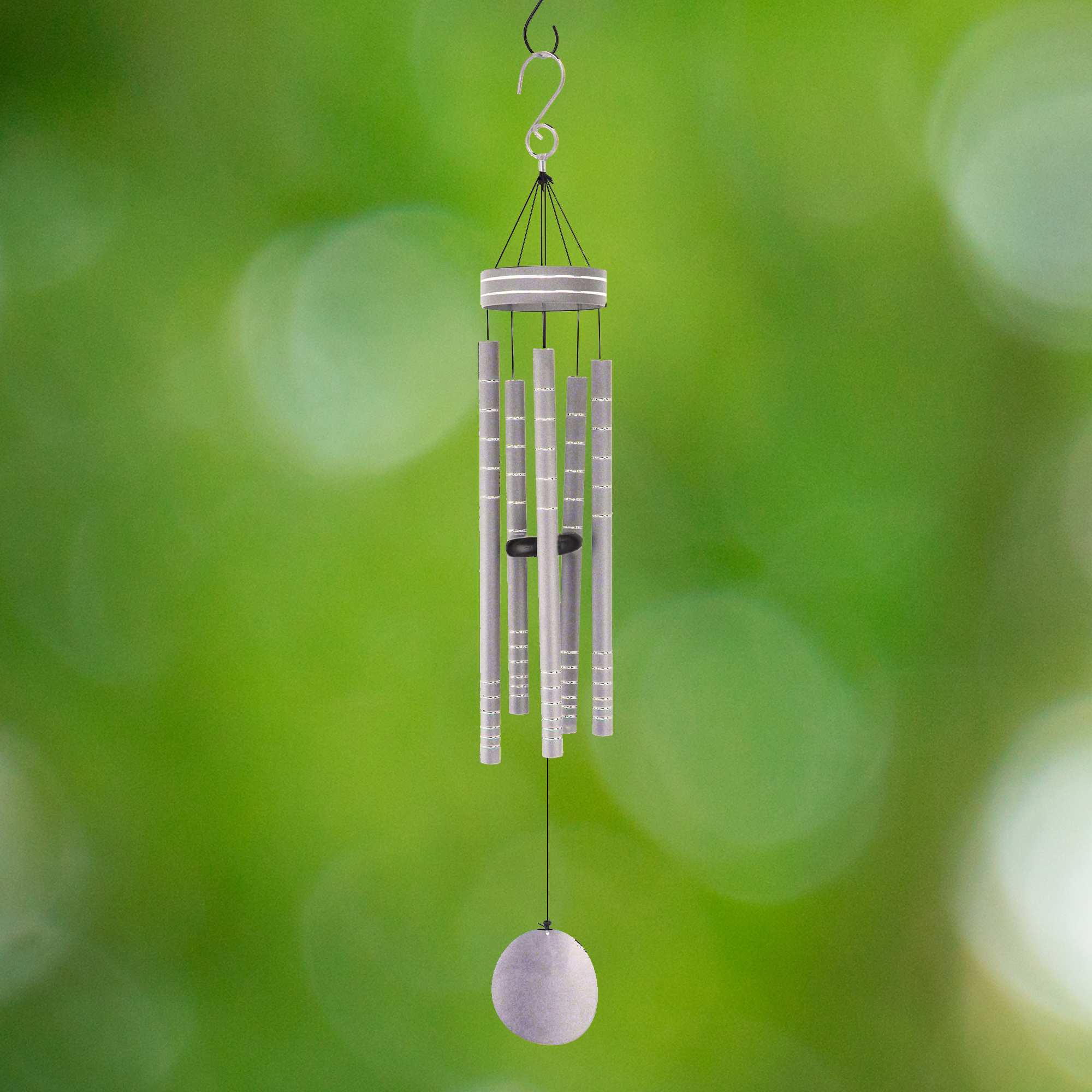 Gray Classic Wind Chime - 40" - GeoCentral