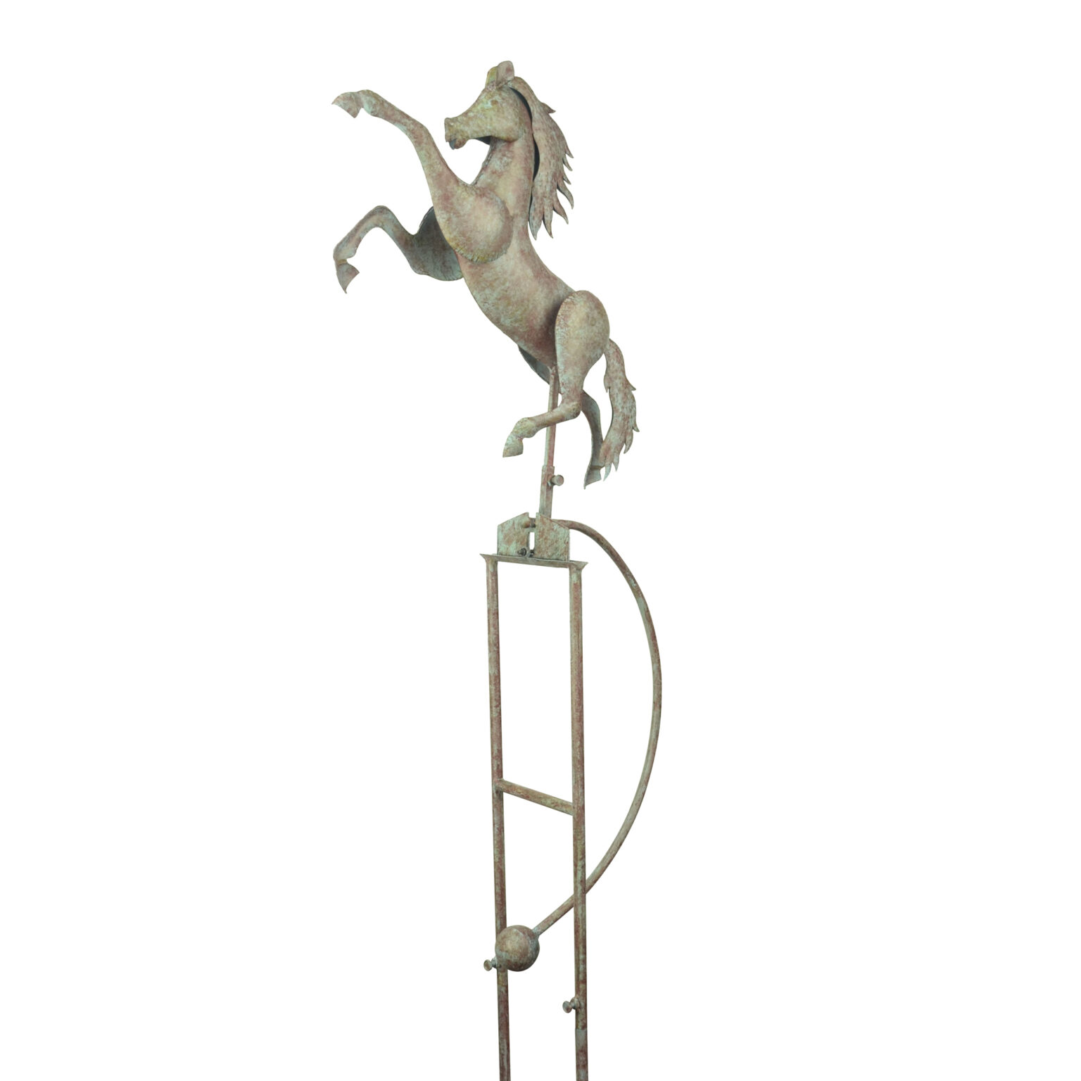 Large Stallion Balance Rocker Garden Stake - Over 5 ft Tall! - GeoCentral